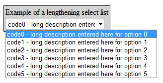 How to Extend the Expanded Select List Options for Older Browsers ...