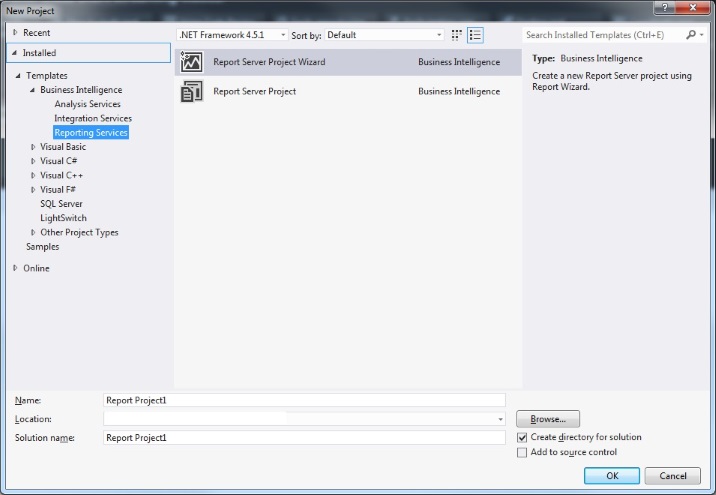 SSRS Basics: Set up Visual Studio to Write a New SSRS Report – Justin ...