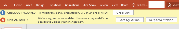 SharePoint Upload Failed: We’re sorry, someone updated the server copy ...